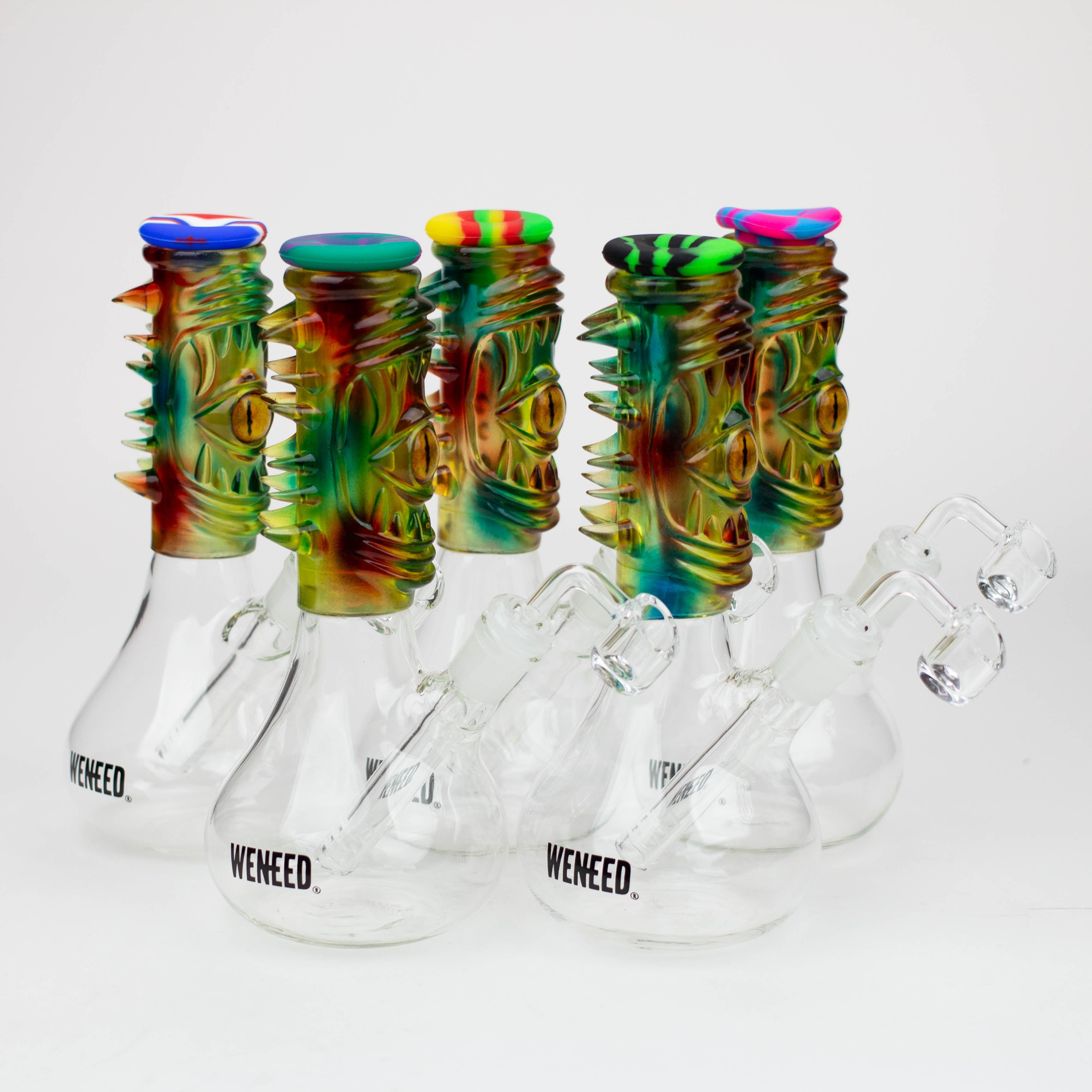 O WENEED®- 10'' Silicone Resin Eye Glass Rig