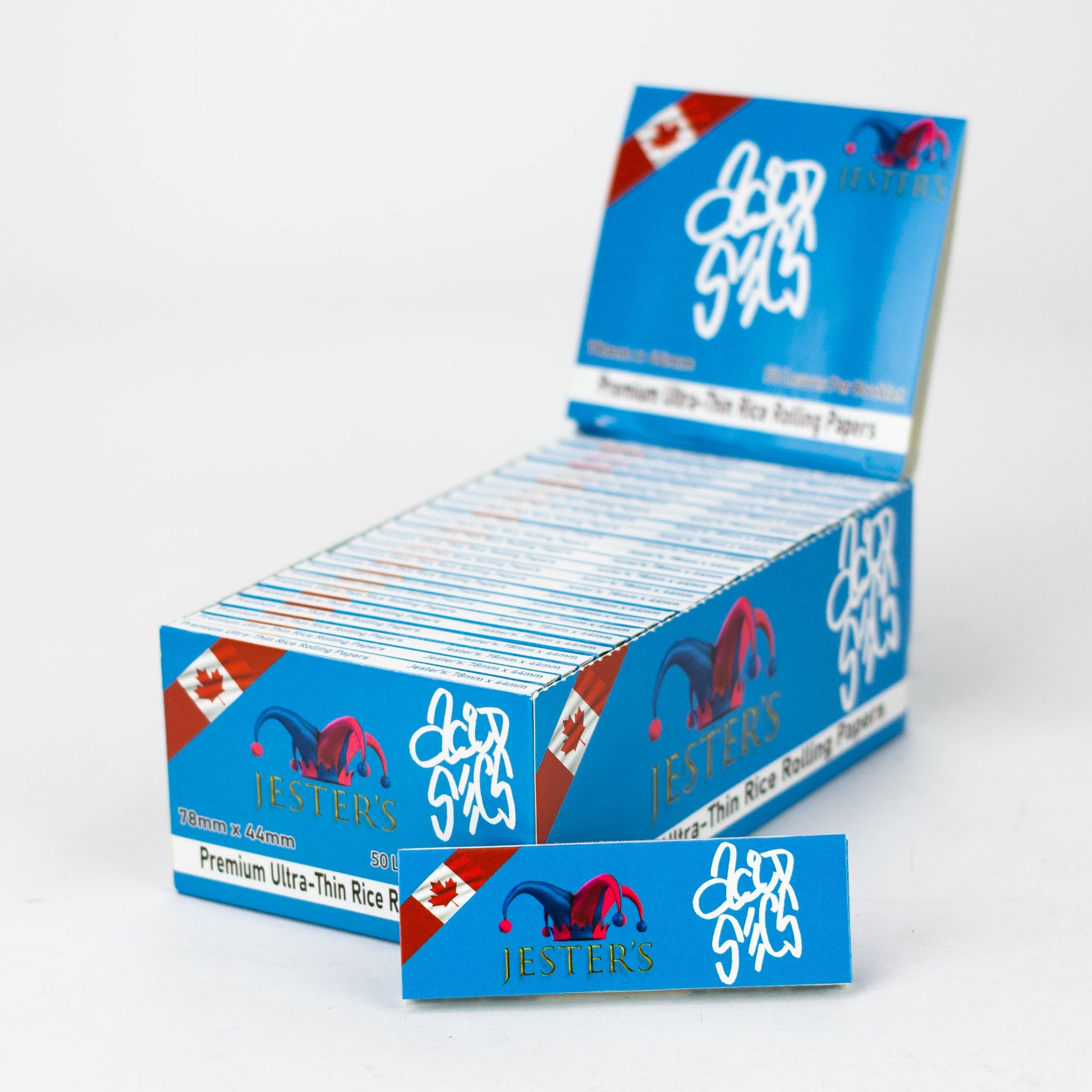 O Acid Secs | Ultra thin rice Jester's Rolling Papers