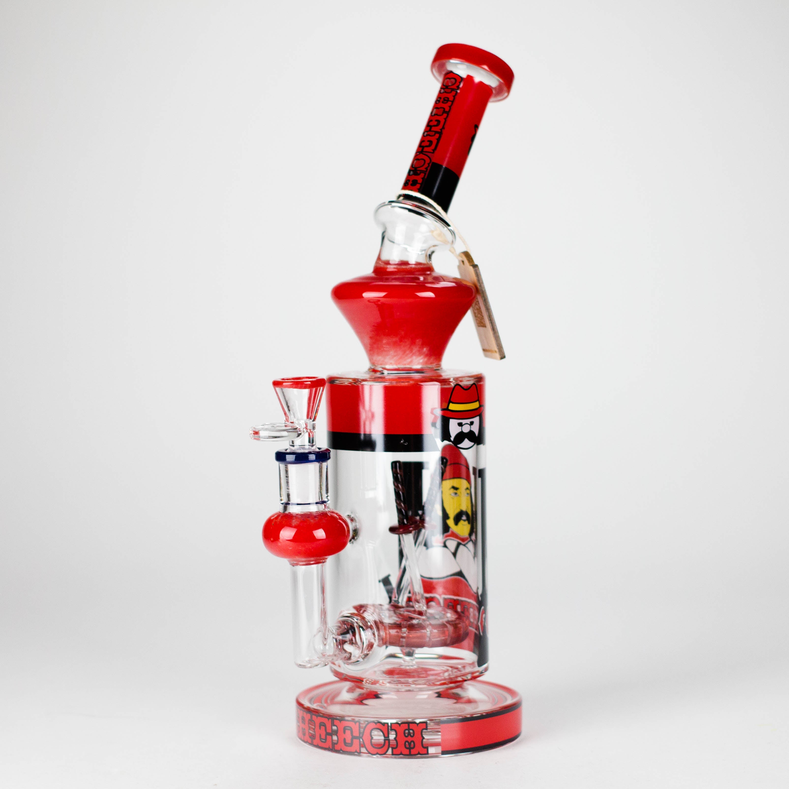 O Cheech Glass | 12" Classic High Time Tube Bong – CHE-358