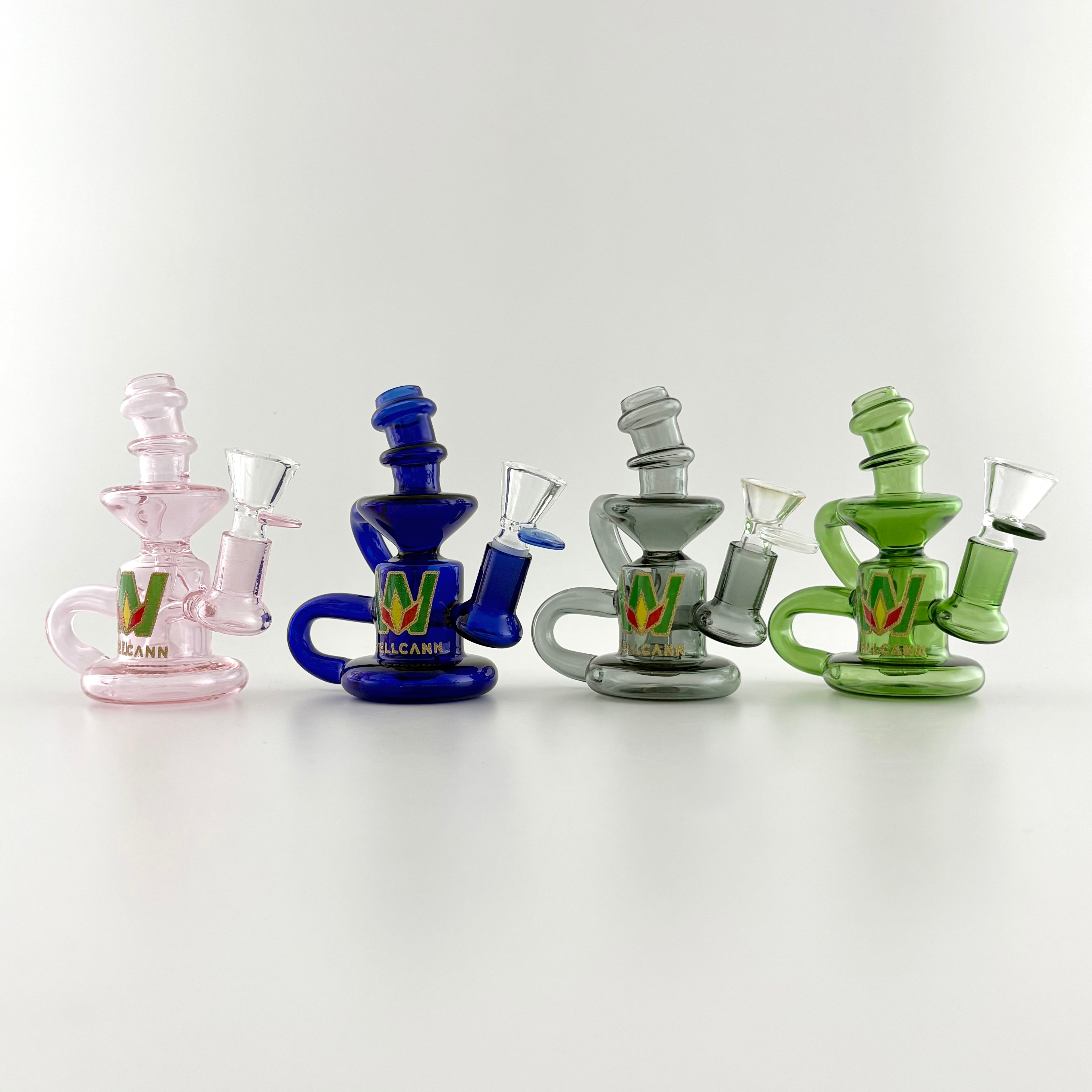 O Wellcann | 5” Recycler Dab Rig – Circ Perc