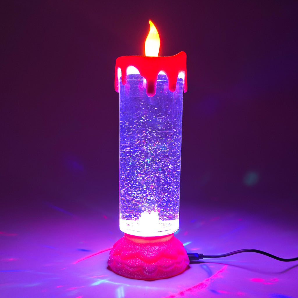 O SNOW GLOW MAGIC LED CANDLE – Color-Changing Glow (Assorted Colors)