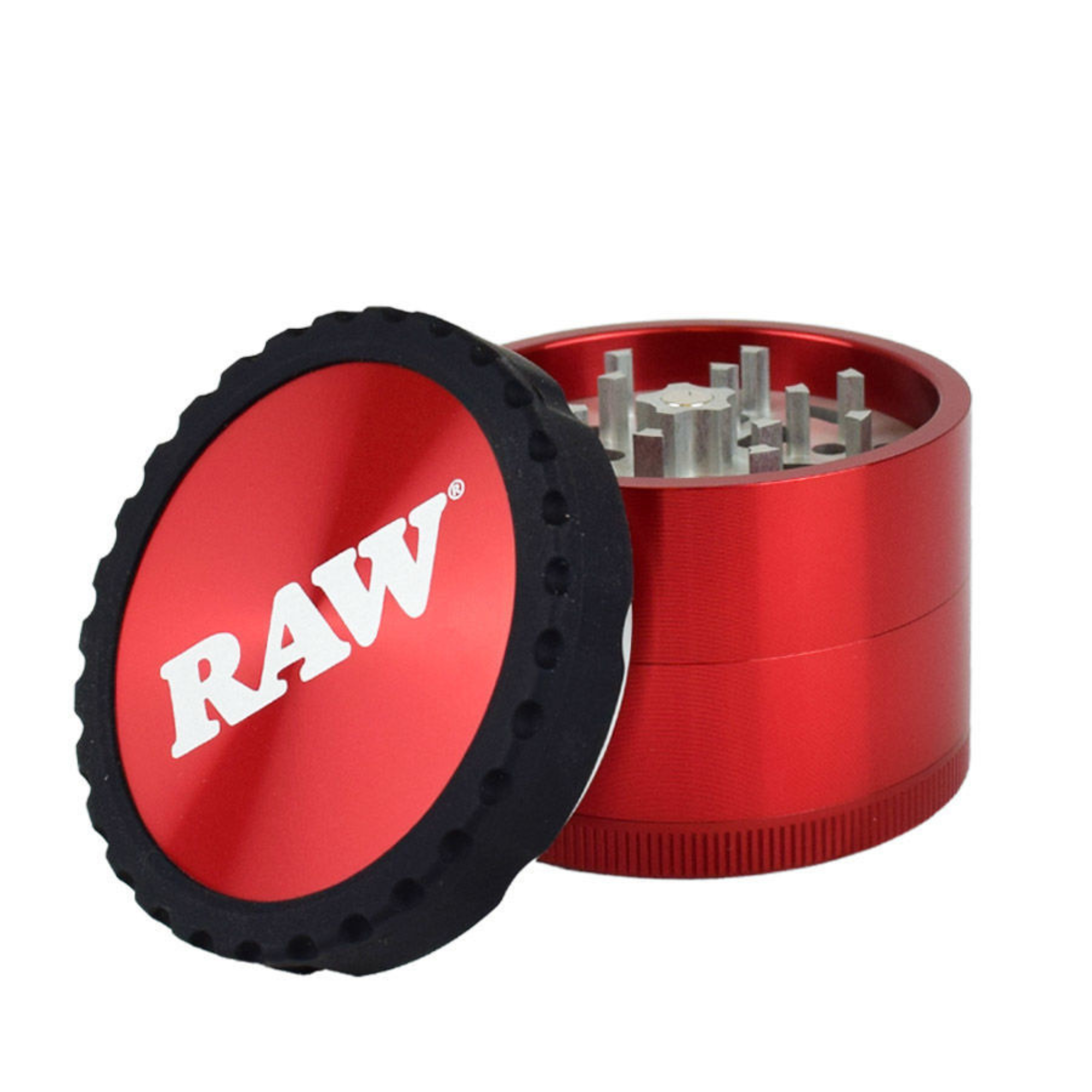 SC RAW LIFE 4 PIECE GRINDER - V3 RED and V3 BLACK
