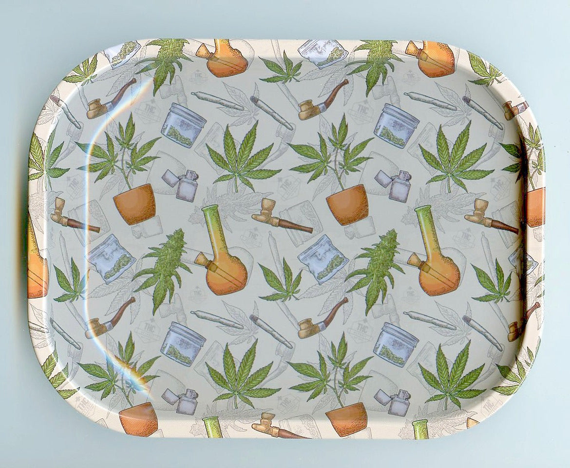 SC Bongs and Pipes small rolling tray