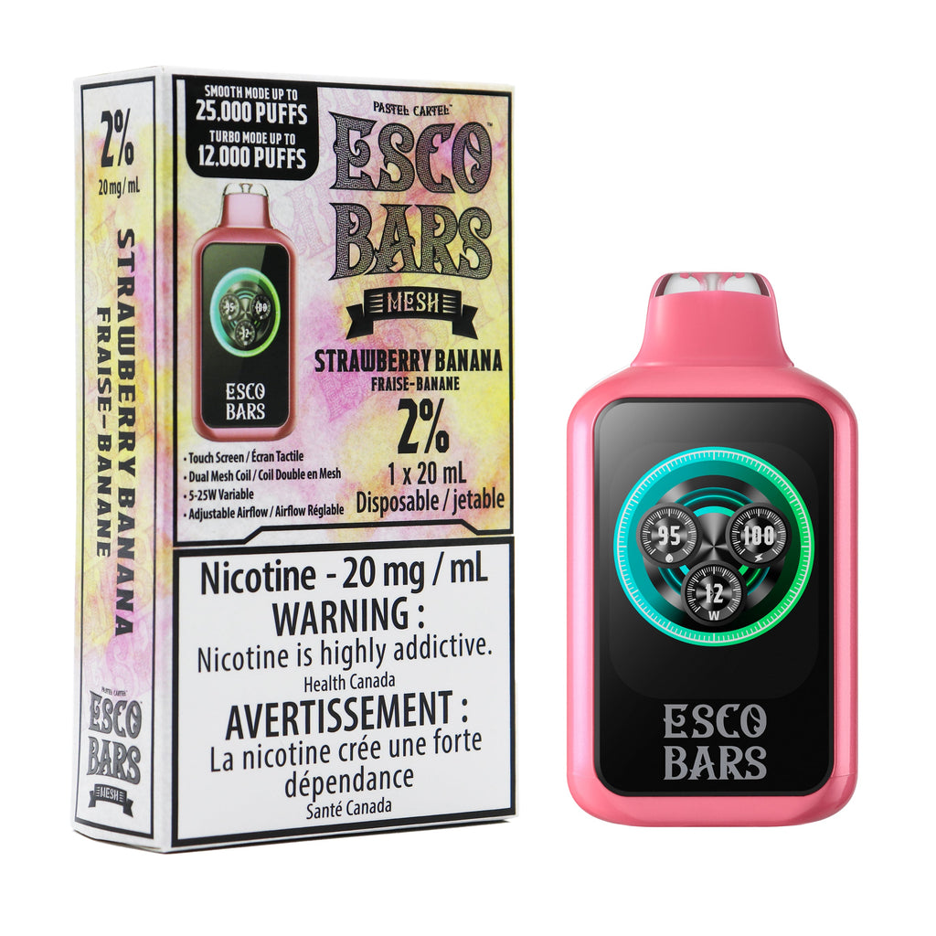 Esco Bars - Strawberry Banana