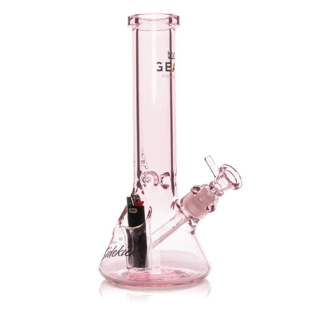 SC 12" 7 mm Gear Premium Sidekick with built in Lighter holder Beaker