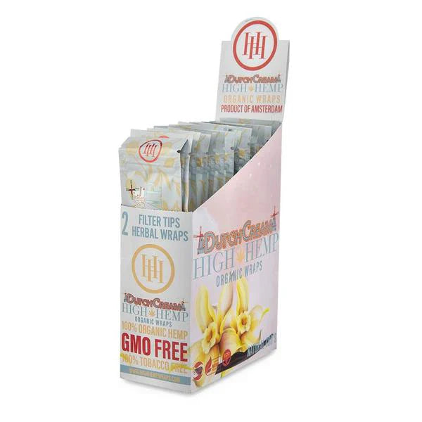 O High Hemp | Organic Wraps Wraps – 2 Count (25 Packs / Box)