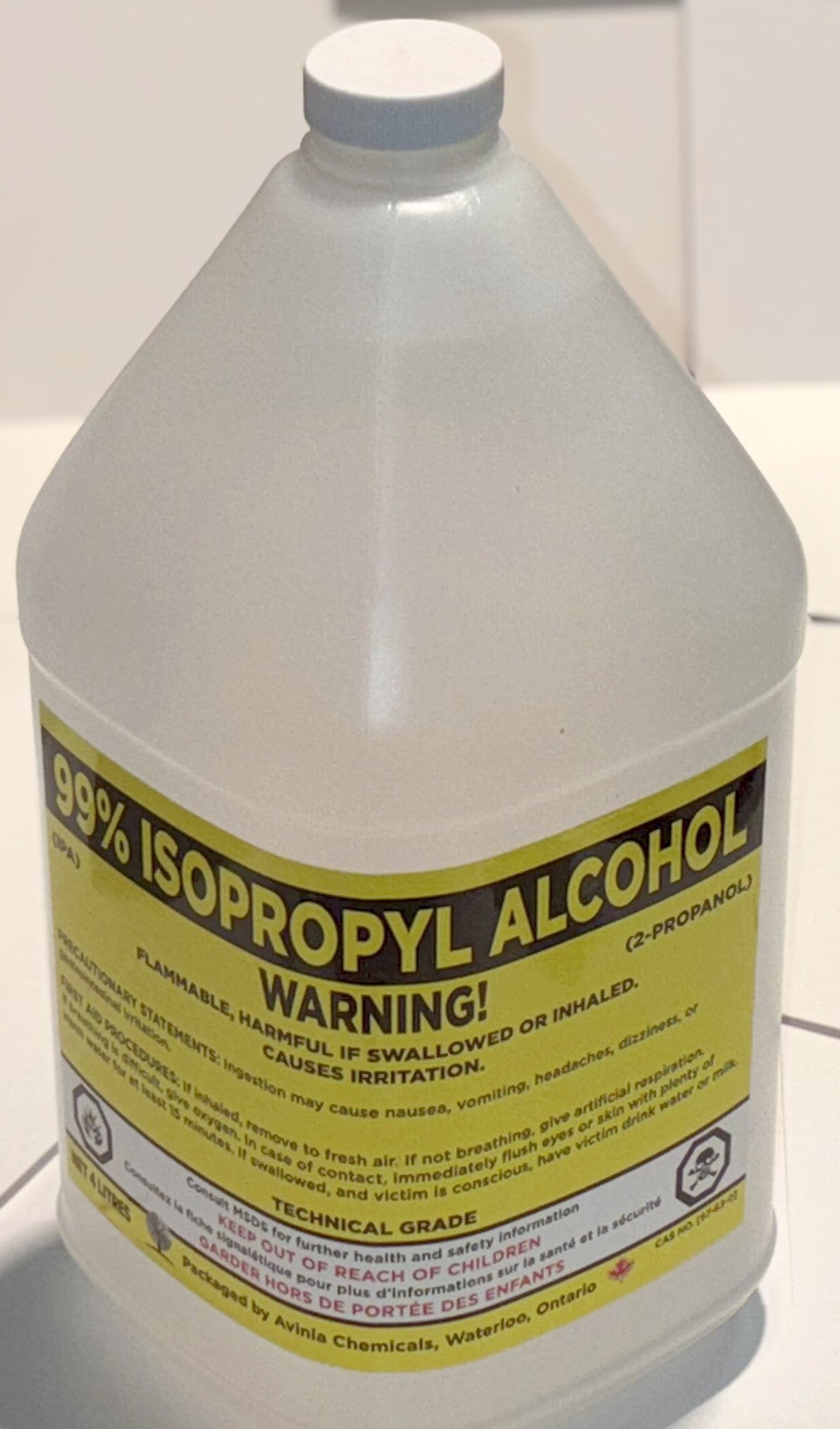 SC Cyclone Isopropyl alcohol 99 % 4 Litre Jug