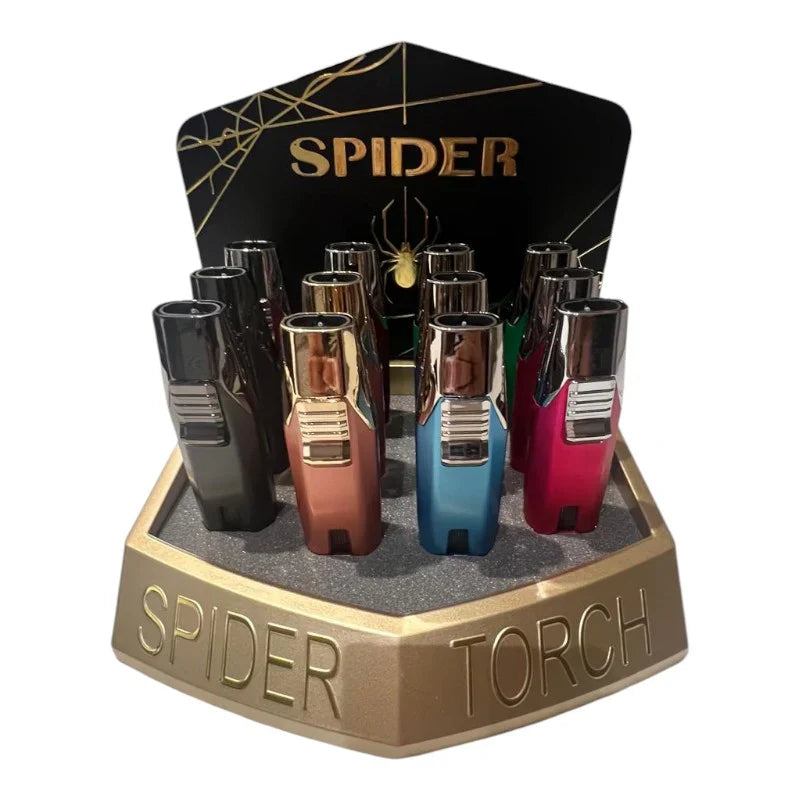 O Spider | Refillable Torch Lighter – Color Metallic Edition [SP-661]