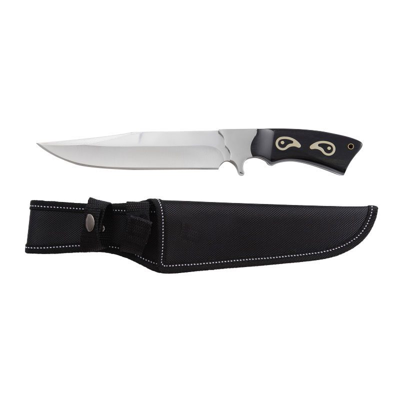 O Xtreme | 12″ Hunting Knife – Fixed Blade with Faux Bone Handle (XTR-