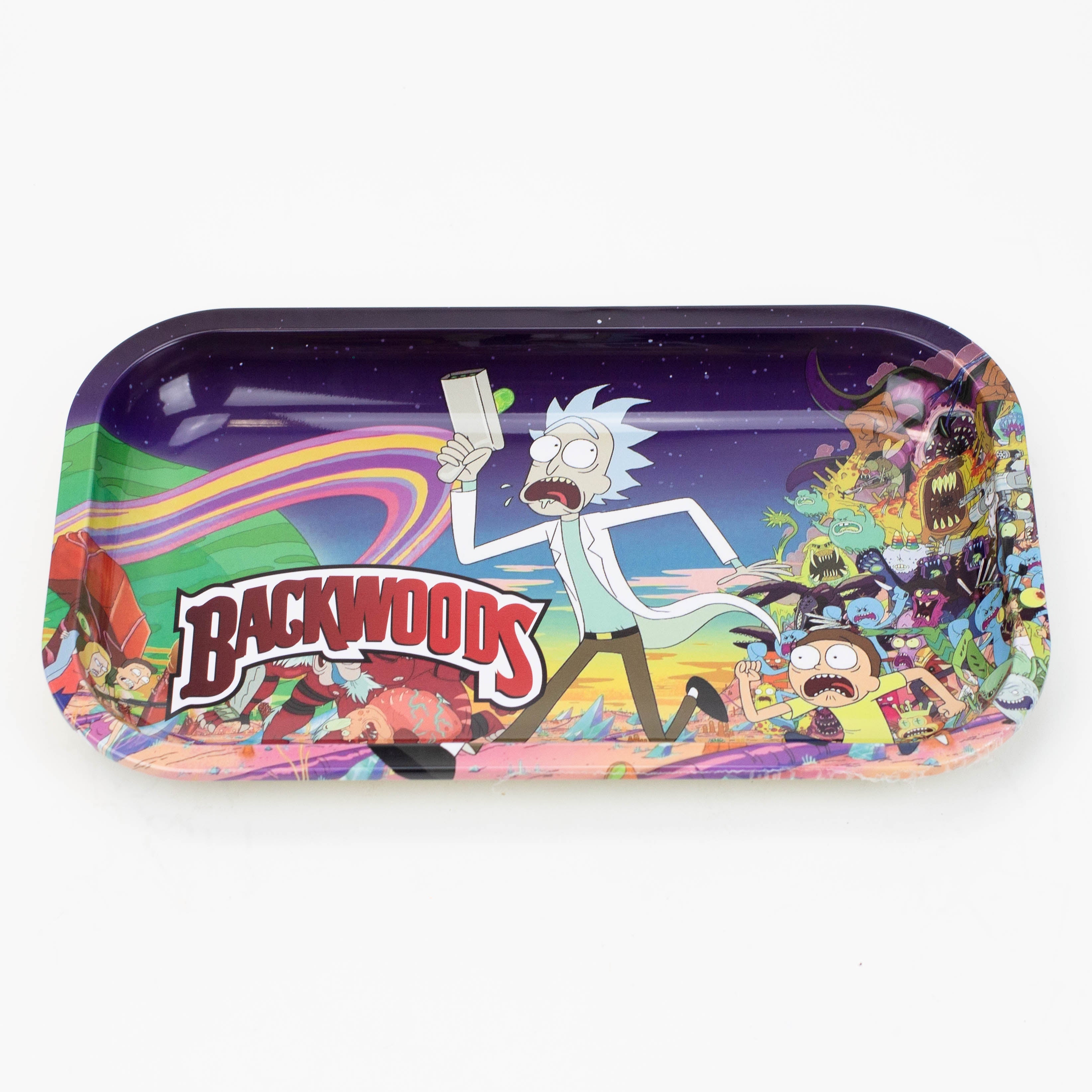 O Medium Metal Cartoon Rolling Tray