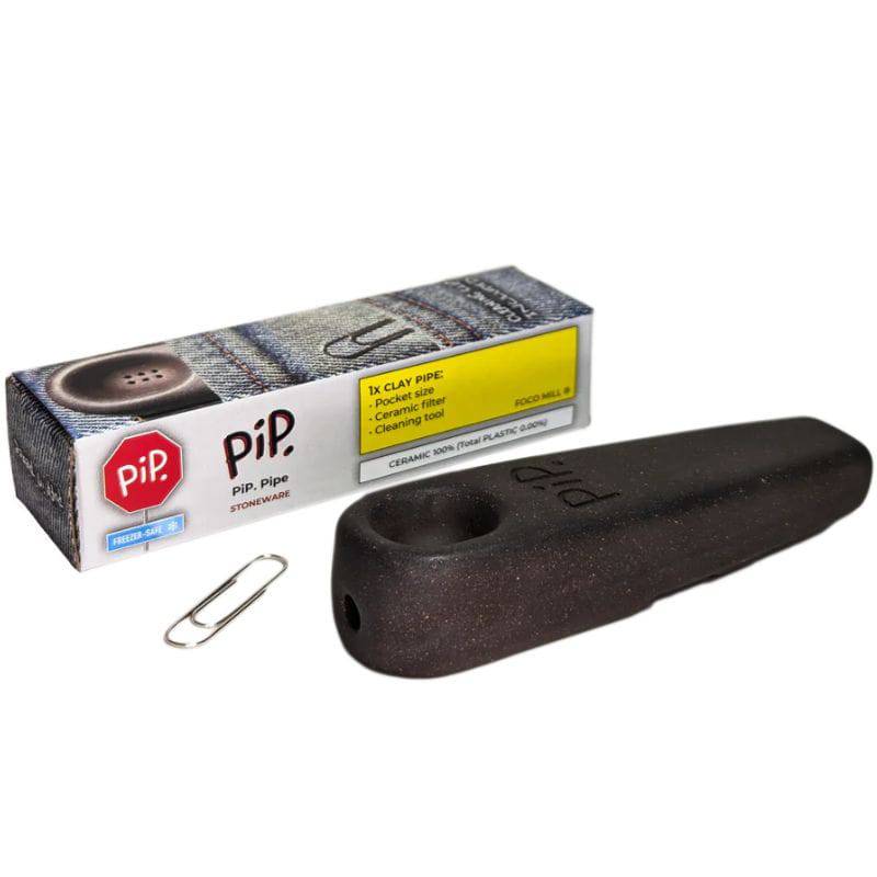 SC Pip Pipe the MADE IN CANADA Clay Hash Pipe